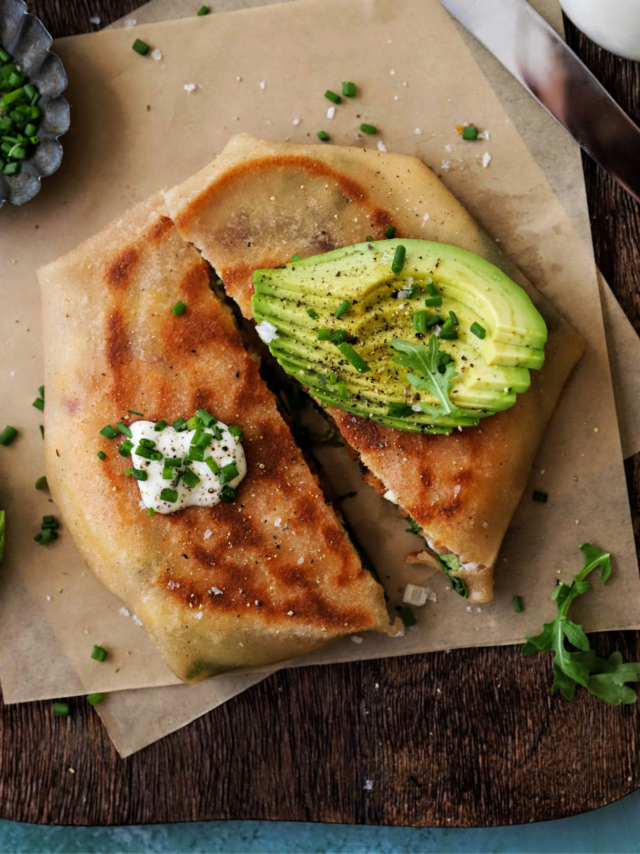 Breakfast Crunch Wrap - Kayla's Kitch and Fix