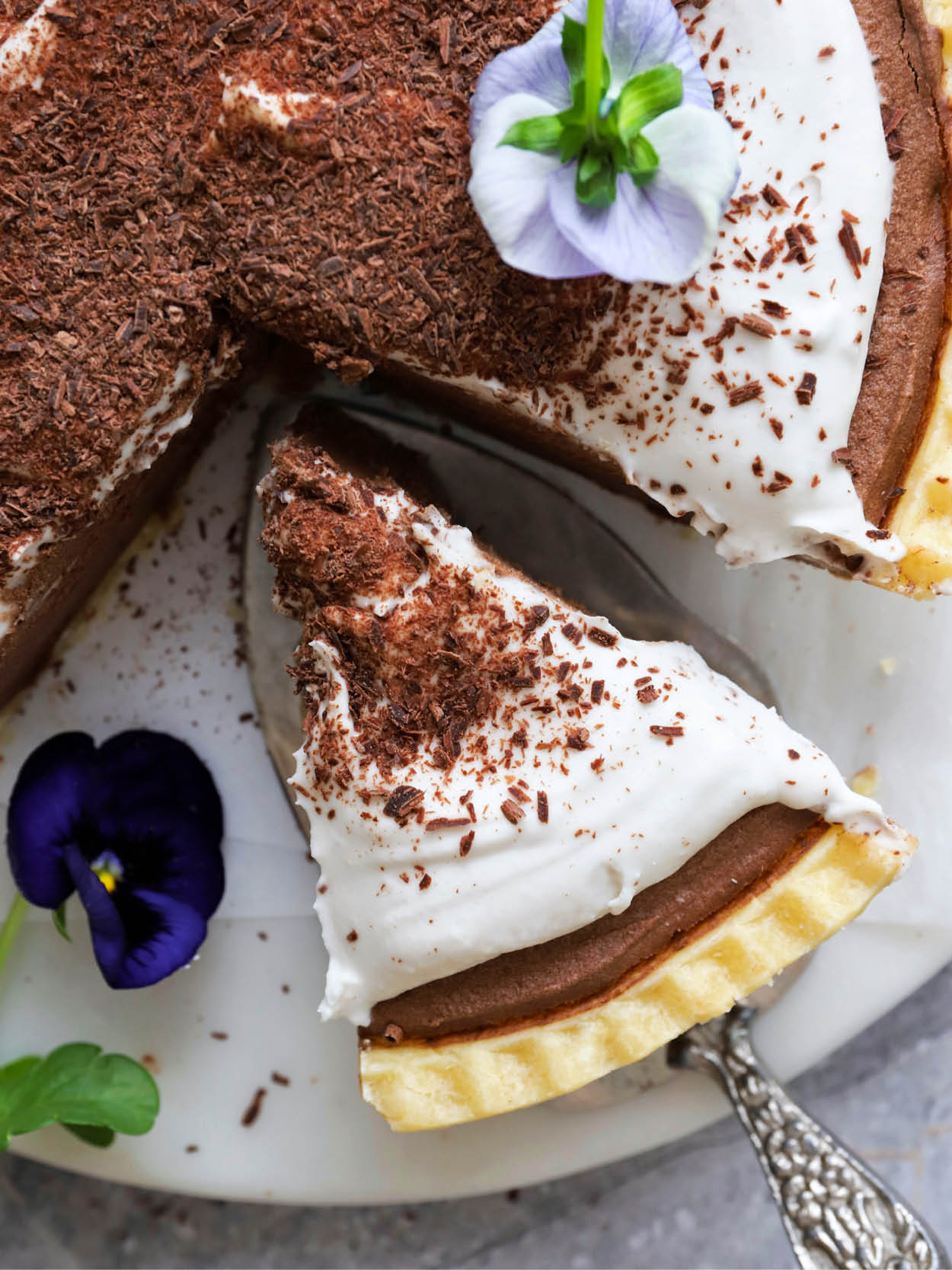 French Silk Pie (GF) - Kayla's Kitch and Fix