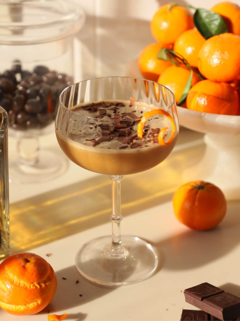 Chocolate Mandarin Posset - Kayla's Kitch and Fix