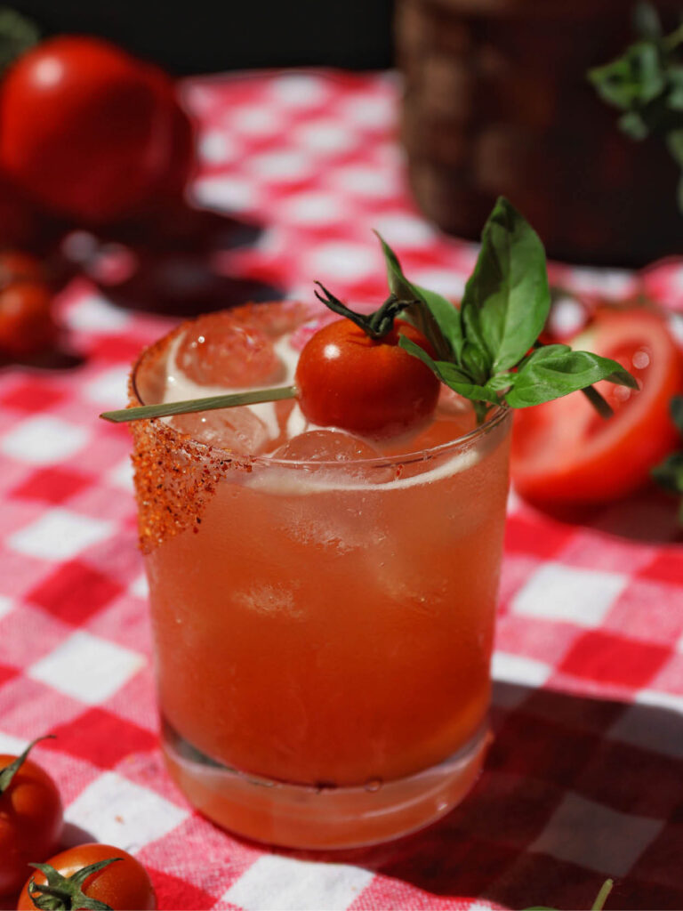 Tomato Margarita (Zero Proof Compliant) - Kayla's Kitch and Fix