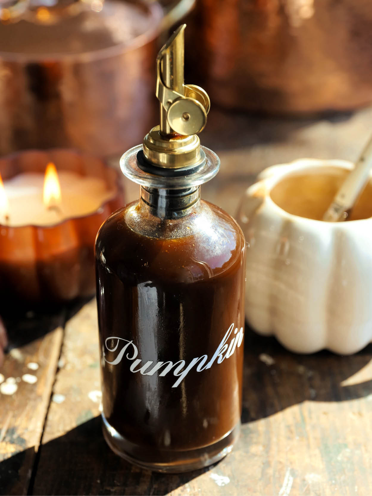 Healthy Pumpkin Spice Syrup (GF, DF, Paleo, Low Glycemic) - Kayla's ...